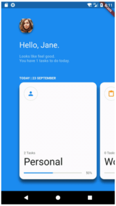 A showcase flutter todo application | Mobile App Development