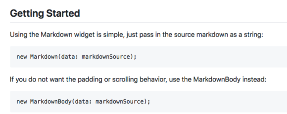 A markdown renderer for Flutter | Mobile App Development