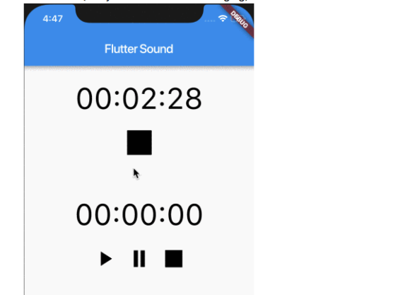 Flutter plugin for sound | Audio recorder and player