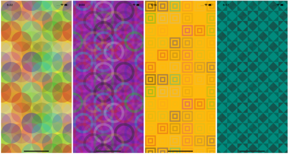 Geometric patterns for flutter | Mobile App Development